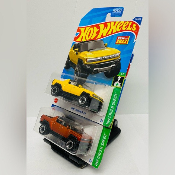 Hot Wheels | Toys | Hot Wheels Gmc Hummer Ev Lot Of 2 Green Speed ...